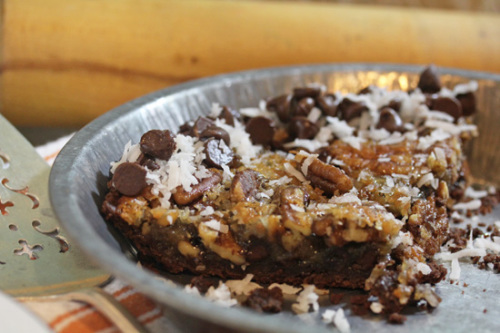 Chocolate Coconut Pecan Pie - Fresh Food In A Flash
